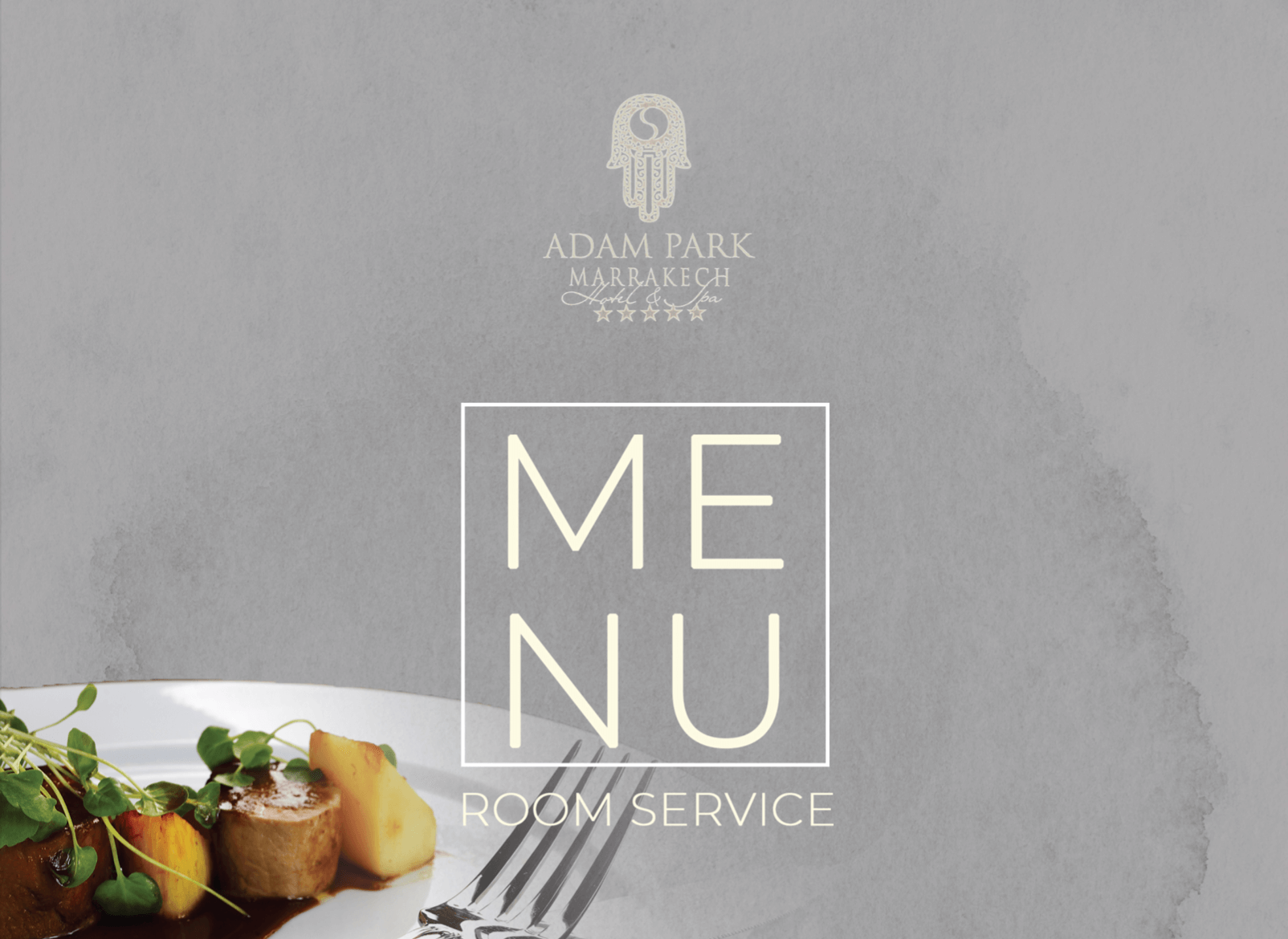 Room Service Menu 11 p.m. / 6 a.m. | APP Adam Park Hotel